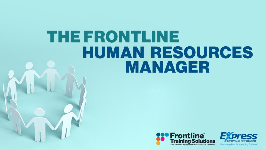 The Frontline Human Resources Manager Training