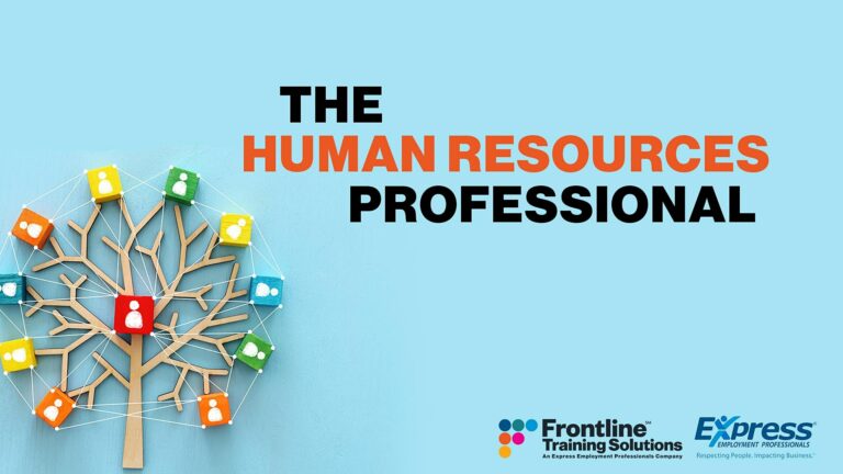 The Human Resources Professional | Frontline Training Solutions
