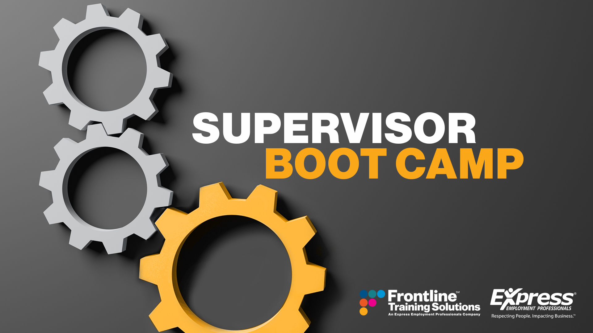 Supervisor Boot Camp Training